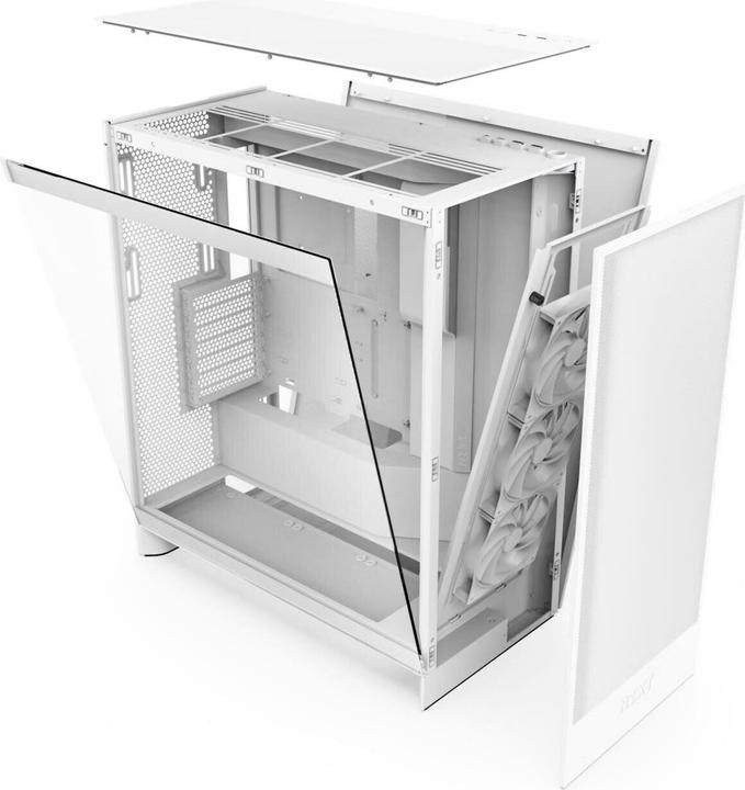 NZXT H7 Flow (2024) (ATX, Micro ATX (mATX), Mini-ITX) - Galaxus