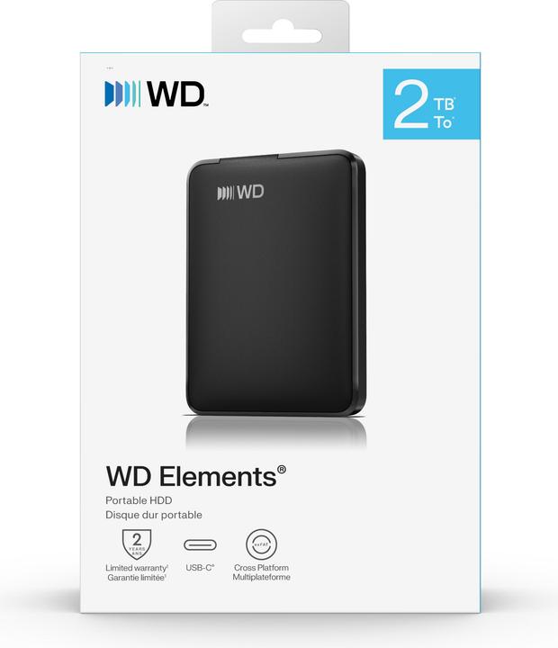 WD Elements Portable mit USB-C - kaufen bei Galaxus - Galaxus