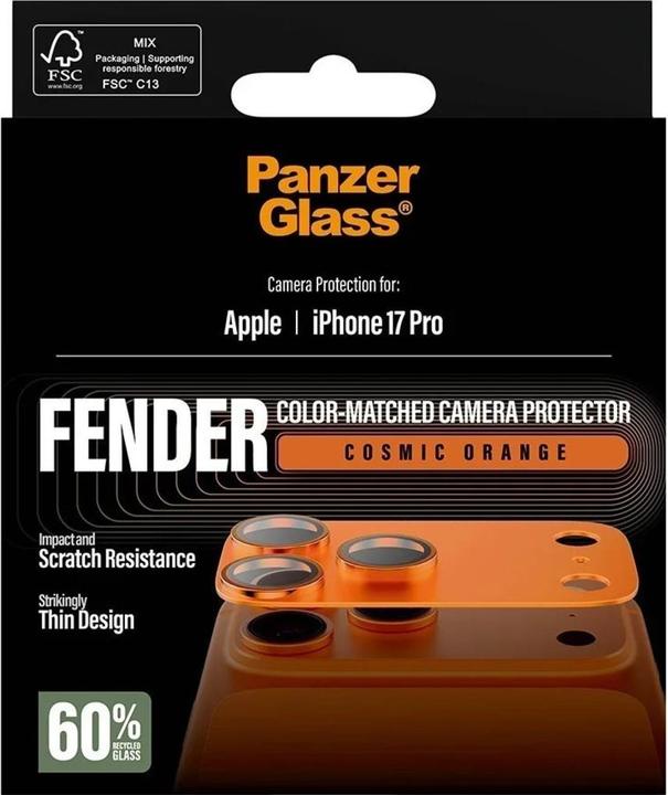 PanzerGlass FENDER Kameraschutz iPhone 17 Pro cosmic orange - Galaxus