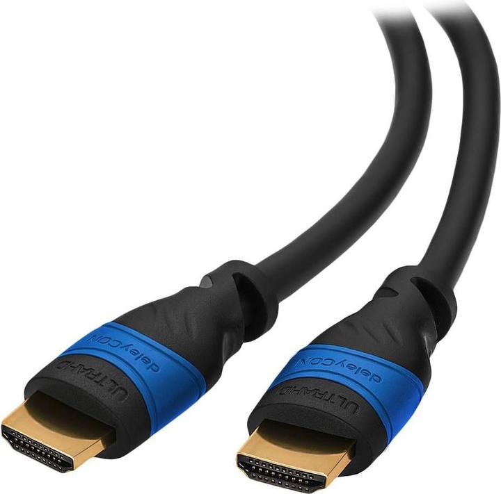 deleyCON HDMI Cable - HQ Black Polybag - kaufen bei Digitec