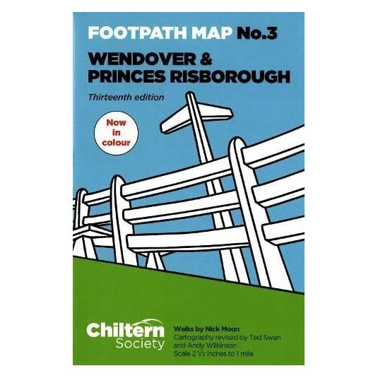 Chiltern Publishing Footpath Map No. 3 Wendover and Princes Risborough ...