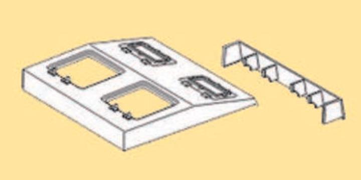 CMK StuG. III Ausf. G. rear superstructure for Tamiya kit - Galaxus