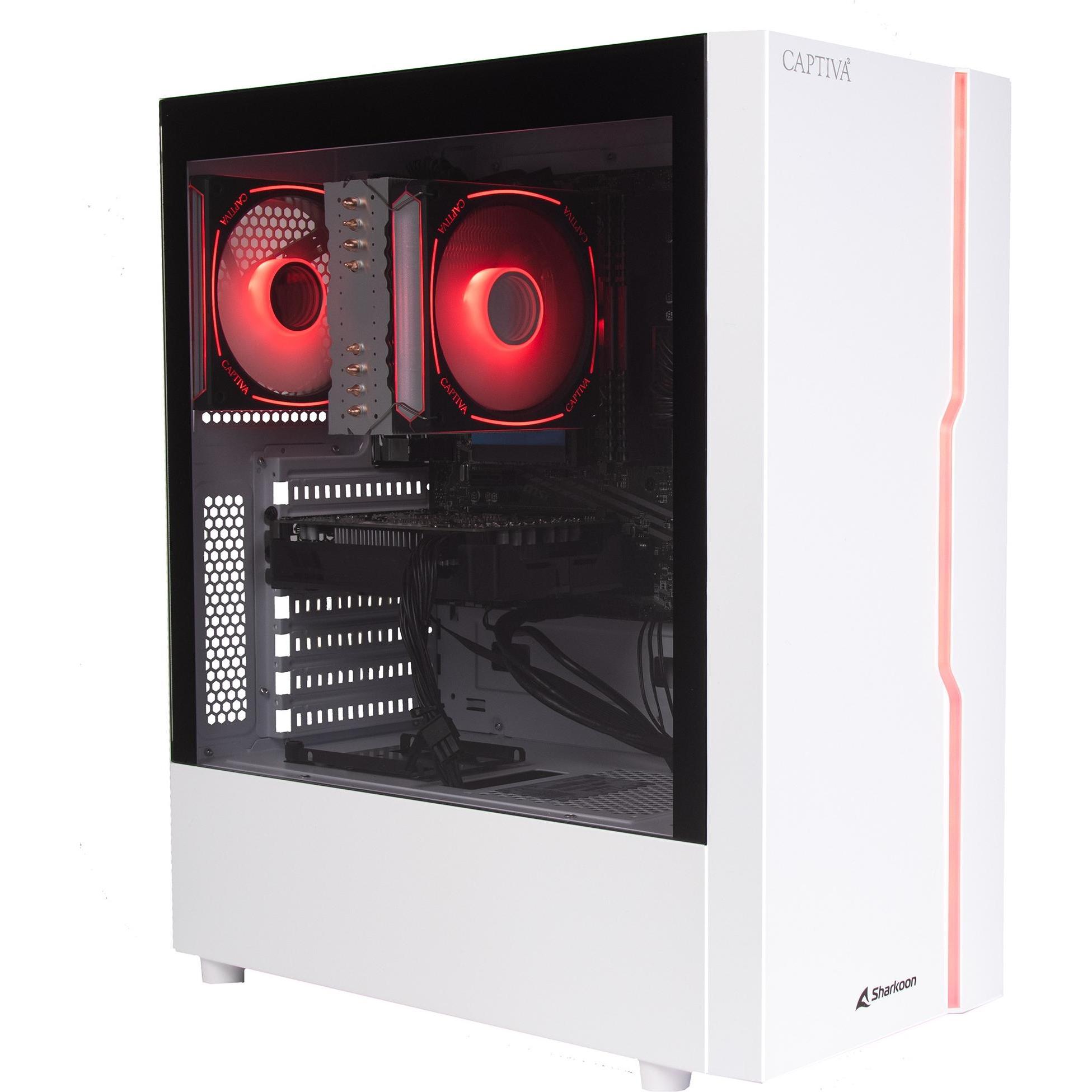 Captiva PC Highend Gaming R93-354 (Ryzen 7 5700X/RTX5070 12GB GDDR7/SSD ...