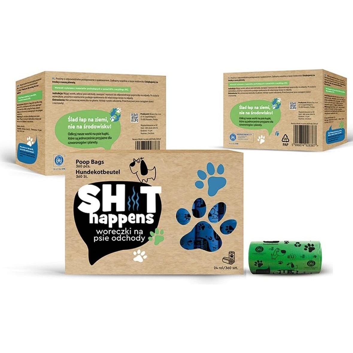 Resaco Bioworki na odchody 24 rolki x 15 szt zielony - buy at Galaxus