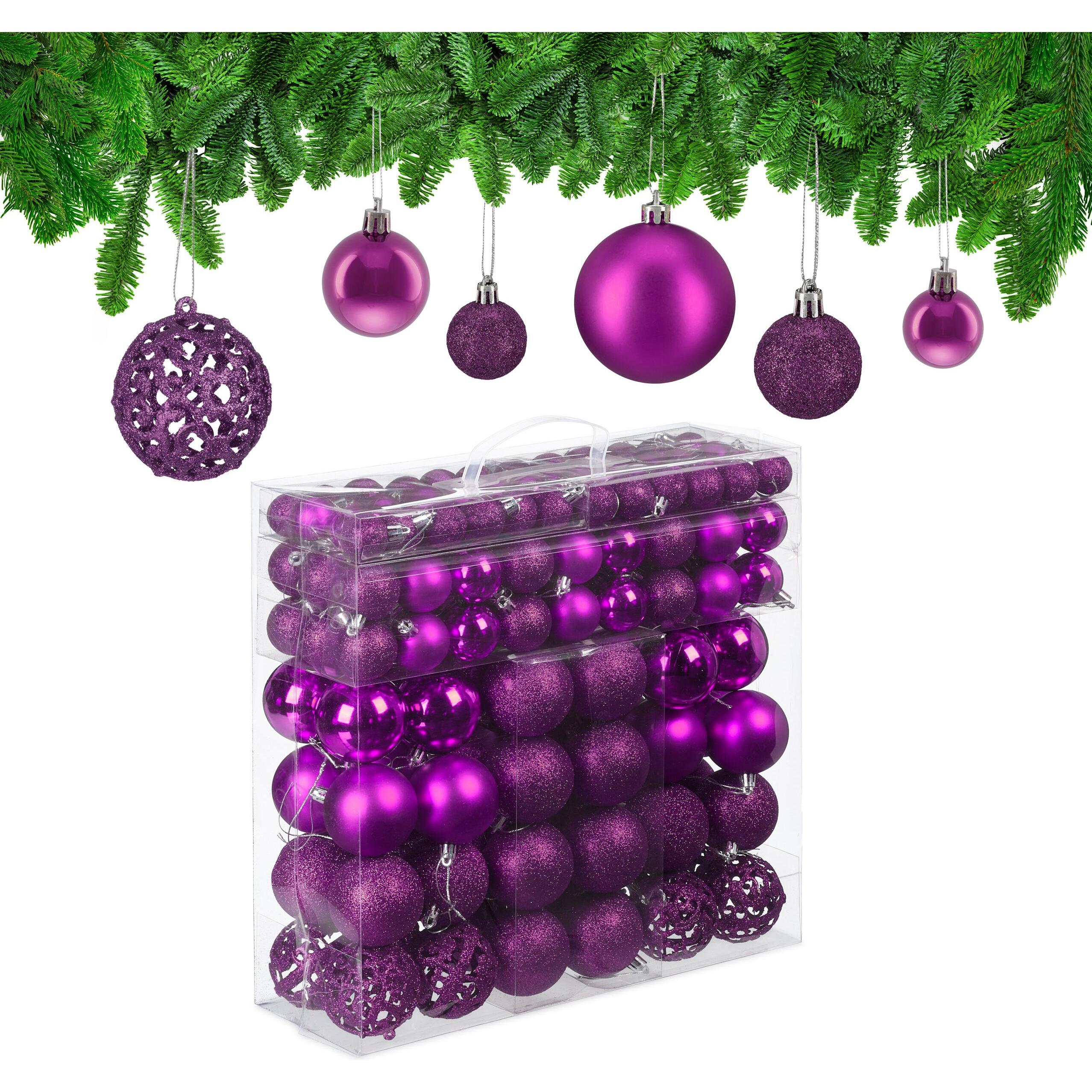Relaxdays Christmas baubles set (150 x) - buy at Galaxus