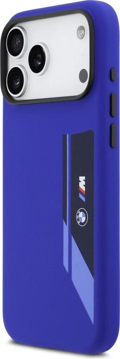 BMW M Silicon Vertical Logo MagSafe Case for iPhone 17 Pro Max Navy ...