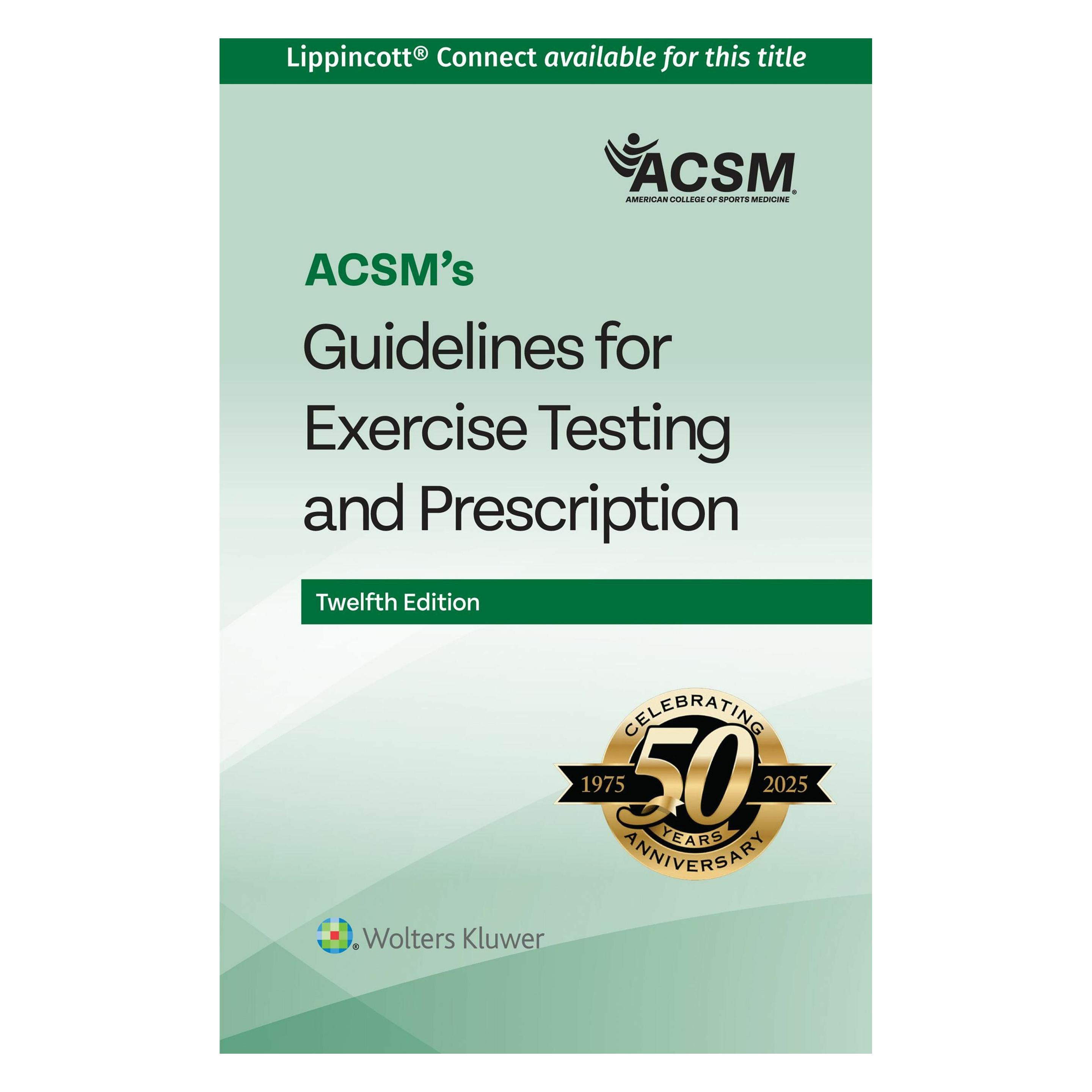 Ingram Publishers ACSM's Guidelines for Exercise Testing and ...