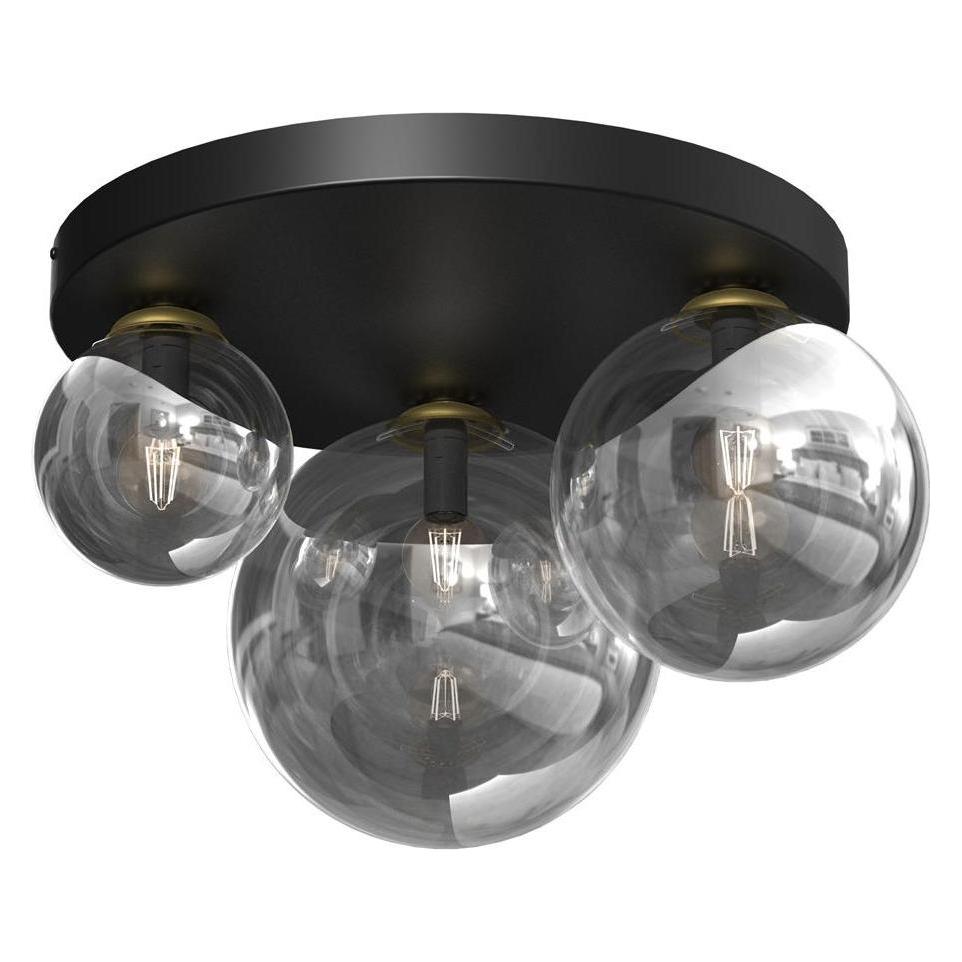 Domoletti CEILING LIGHT BURSA 3XE14/E27 BLACK/GOLD - Galaxus