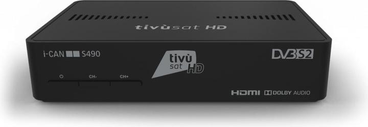 ADB i-CAN S490 TV Set-Top-Box Kabel, Ethernet (RJ-45), Satellit HD ...