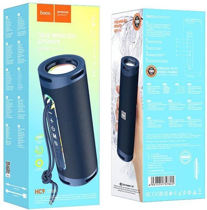 Hoco - Wireless Speaker Dazzling pulse (HC9) - with Ambient Light ...
