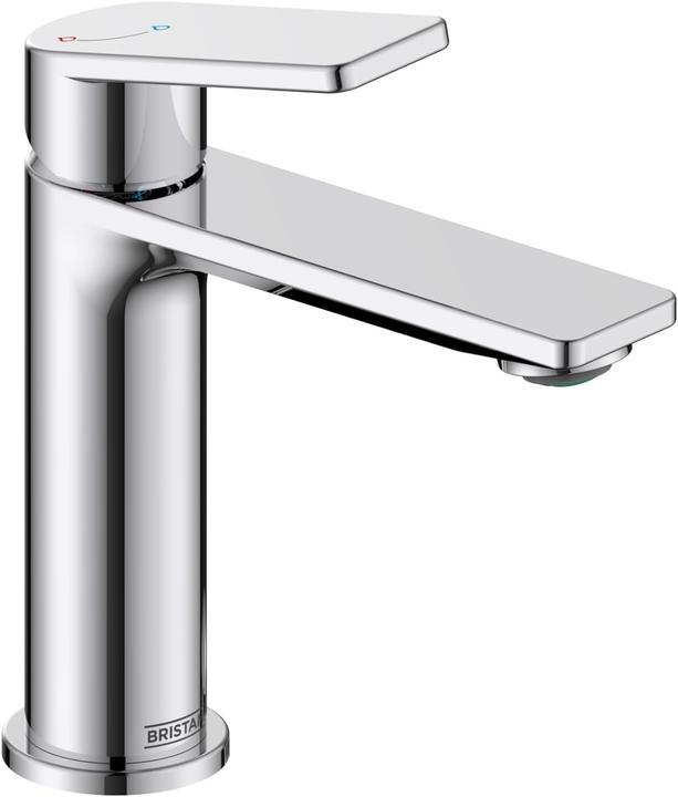 Bristan Eco Start Clicker Waste Basin Mixer Tap with Flow Regulator ...