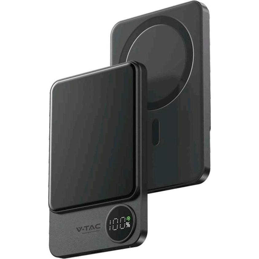 V-TAC VT50005SG Power Bank 5000 mAh MagSafe Ultra ThinGrau - Digitec