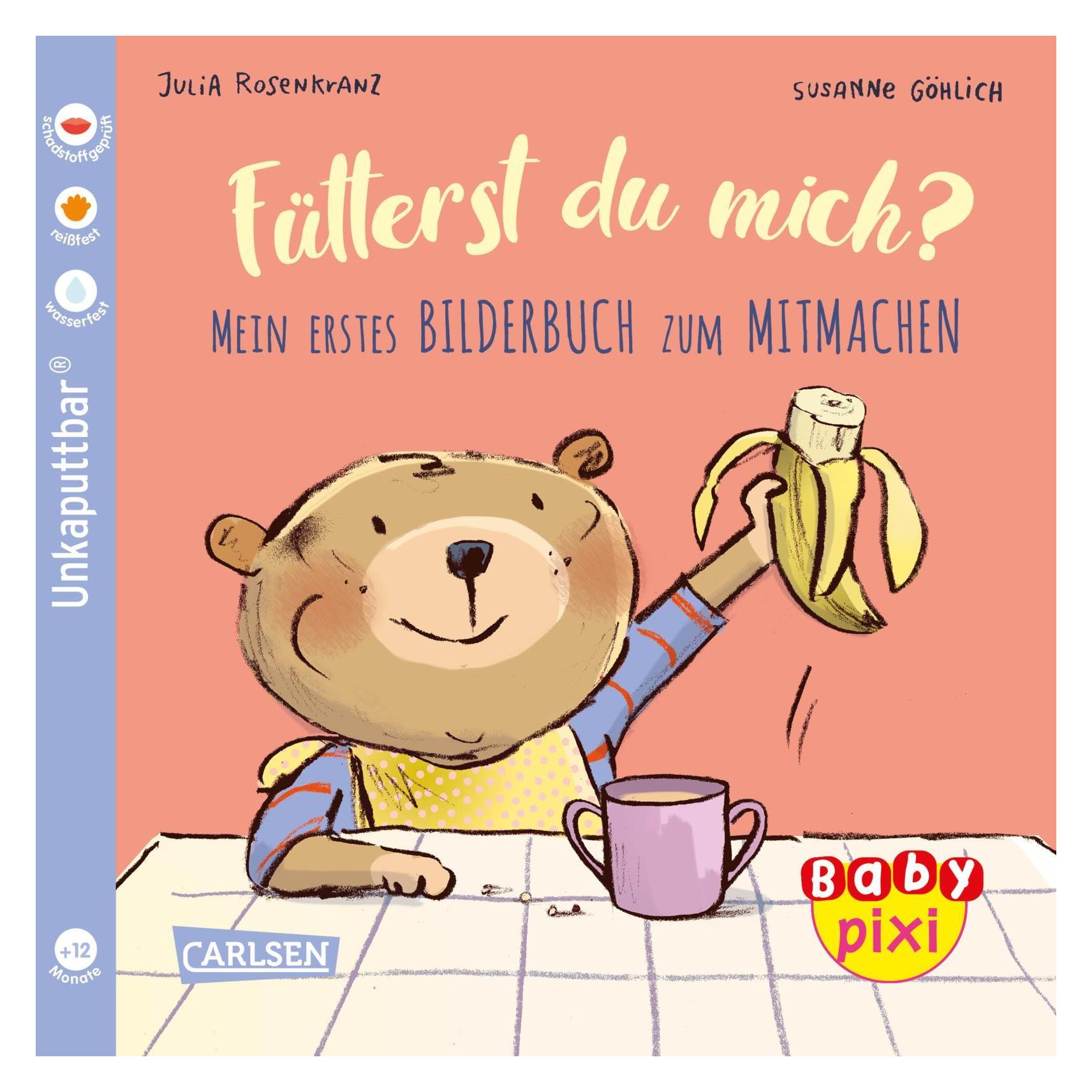 Carlsen Baby Pixi (unkaputtbar) 76: VE 5 Fütterst du mich? (5 Exemplare ...