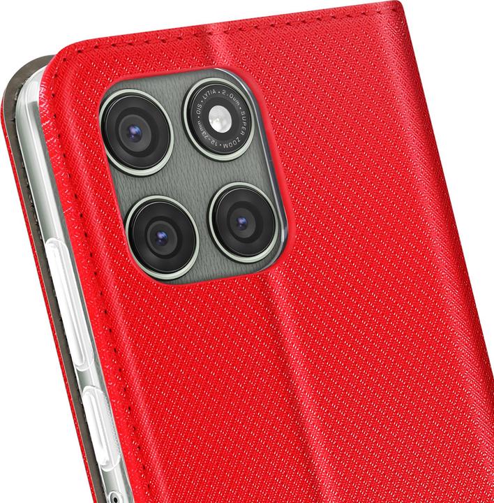 OEM Back panel cover SMART CASE Book for MOTOROLA Edge 60 Pro red - Digitec