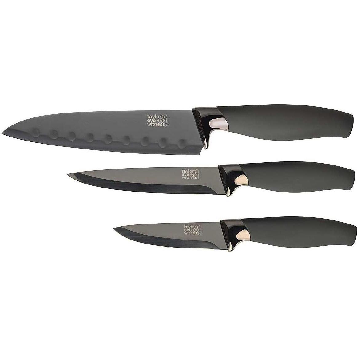 Taylor's Eye Witness BROOKLYN TITANIUM Küchenmesser-Set 3-teilig - Galaxus