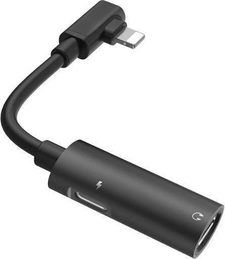 Hoco Dual Lightning Cable Audio Converter To Lightning Headset Plug ...