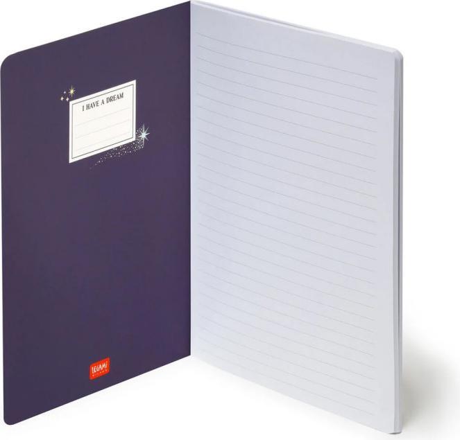 Legami Liniertes Heft 14x21 - Stars - kaufen bei Digitec