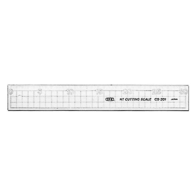 NT Cutter CUTTING-SCALE - Schneidemassstab (30 cm, Kunststoff) - Digitec