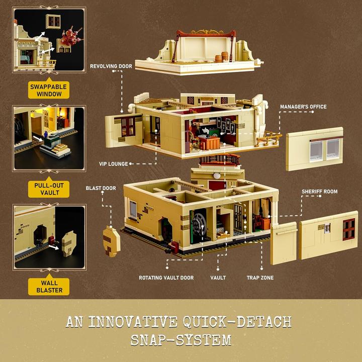 Funwhole Western Bank Überfall - kaufen bei Galaxus