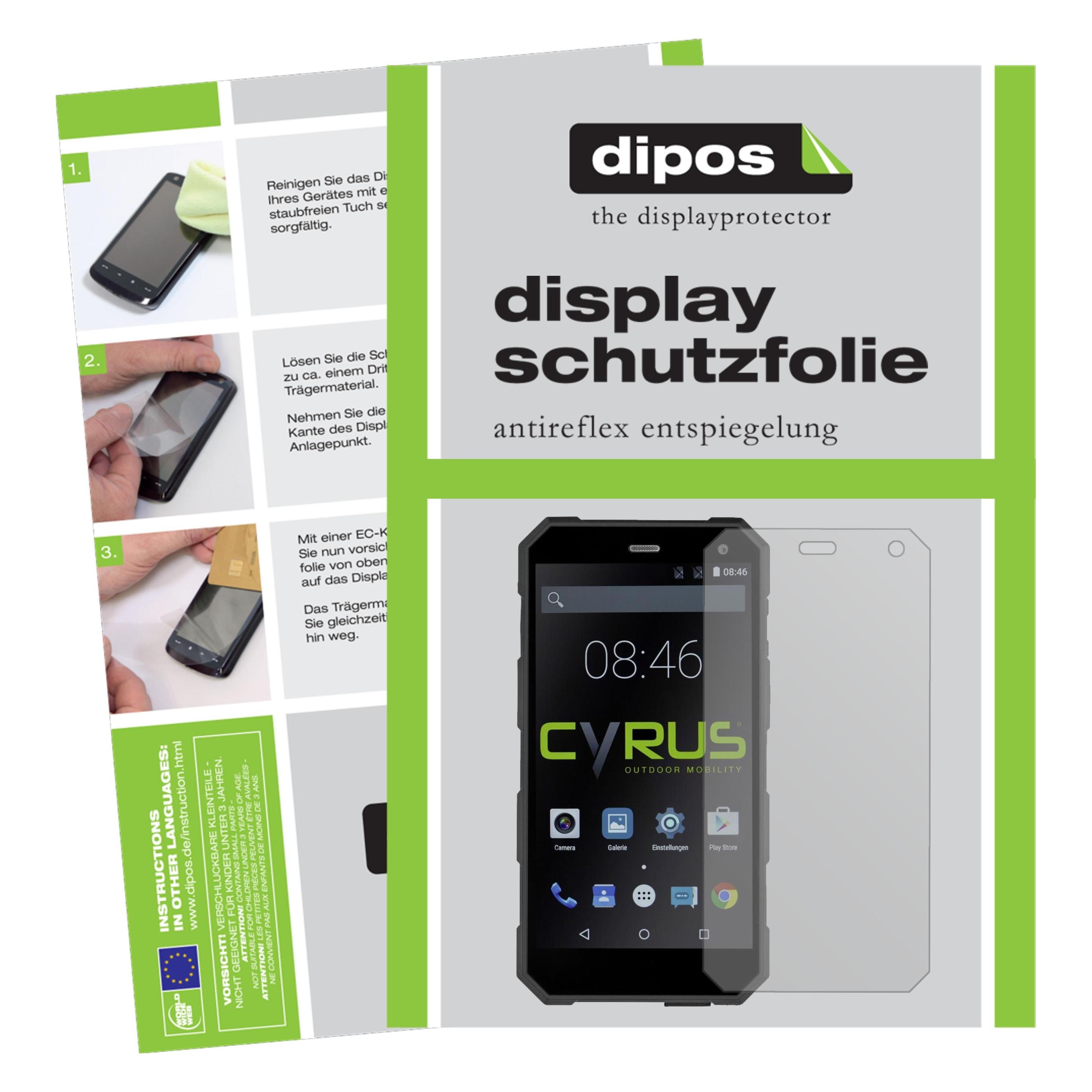Dipos Displayschutzfolie Antireflex (6 Stk., Cyrus CS 24) - Galaxus