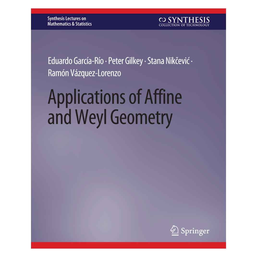 Springer Applications of Affine and Weyl Geometry - kaufen bei Galaxus