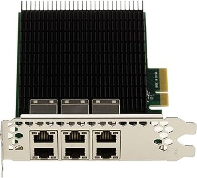 Kalea-informatique PCI Express 6-Port Gigabit Ethernet LAN-Controllerkarte mit Intel I350 ...