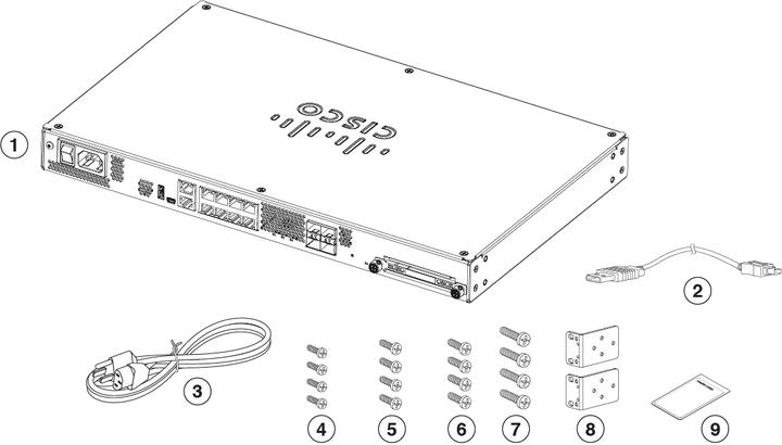 Cisco FIREPOWER SERIE 1K STAFFE PER IL MONTAGGIO DEI CAVI 1120/1140 MSD ...