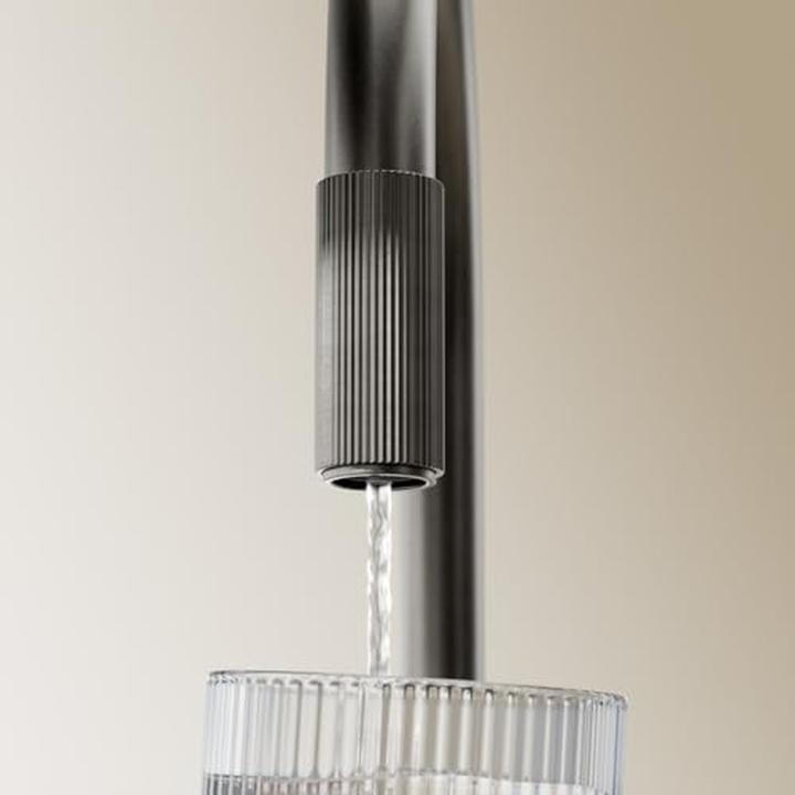 Omnires Kitchen Faucet with Filter Set, Ceramic Cartridge, Air Water ...