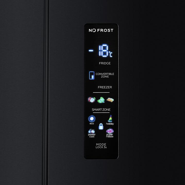 Trisa Food Center encastrable 505 L, Inox noir (505 l) - Galaxus