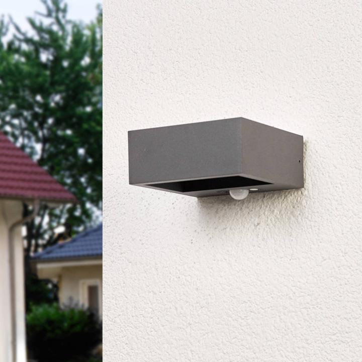 Lucande Mahra outdoor wall light IP54 Graphite - buy at Digitec - Digitec