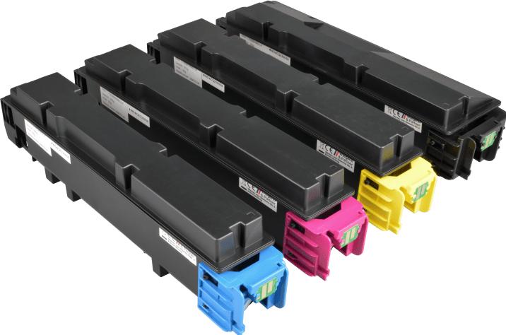 Ampertec 4 Kompatible Toner ersetzt Kyocera TK-5370 Multipack KCMY ...