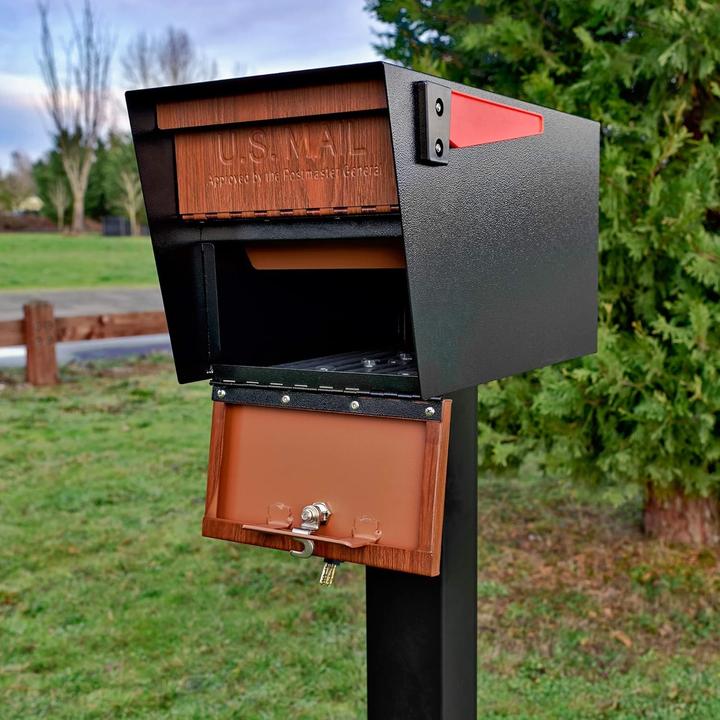 Mail Boss 7510 Mail Manager Curbside Vergrendeling Beveiliging Mailbox ...