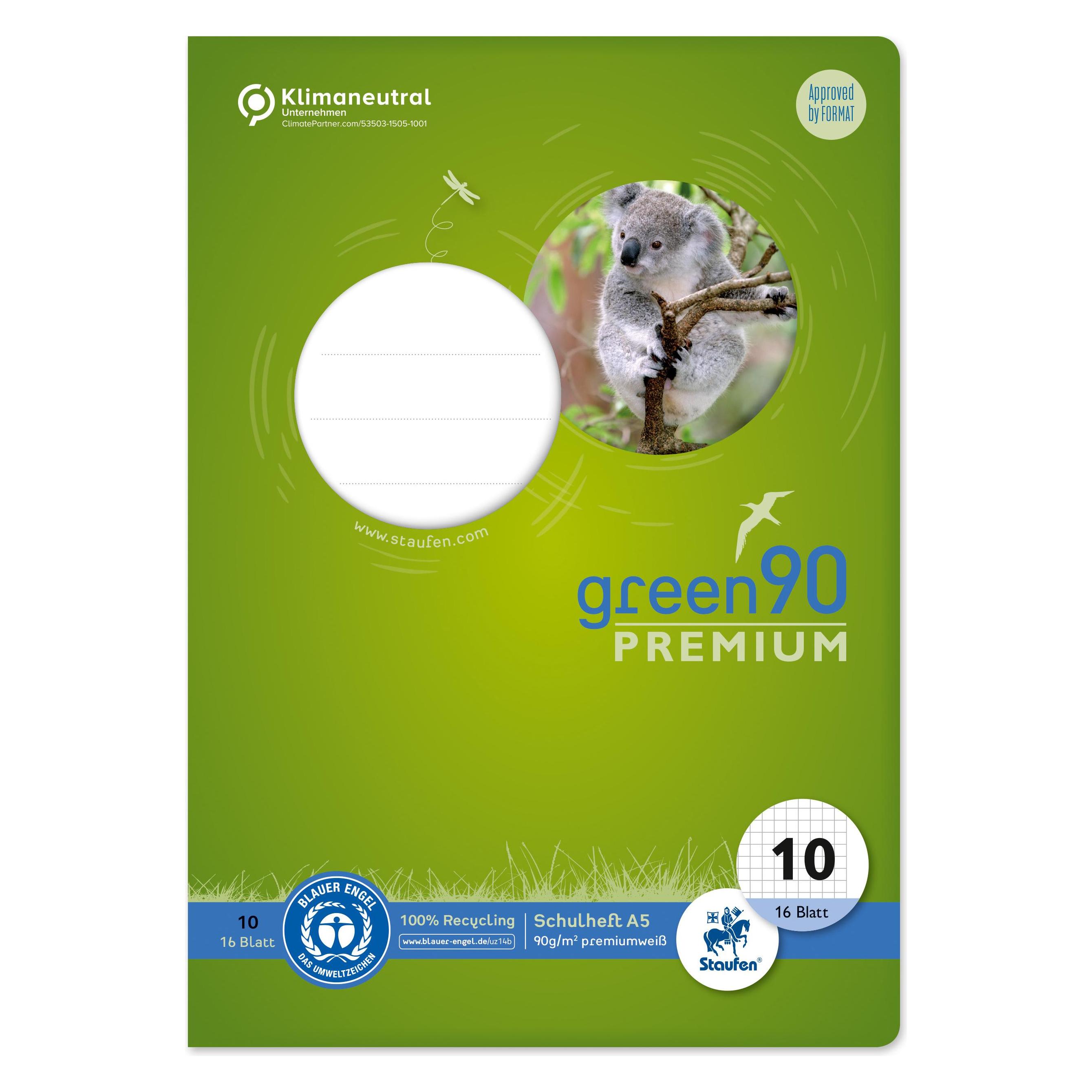 Ursus Heft LIN10 A5 16 Blatt 5mm kariert - kaufen bei Digitec