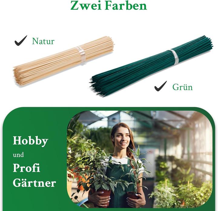 Novatool 200x grit sticks 50 cm x 5 mm I Natural I Tomato sticks Tomato ...