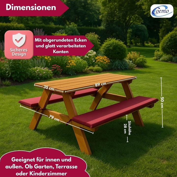 Coemo Kindersitzgruppe mit Polster - kaufen bei Galaxus - Galaxus