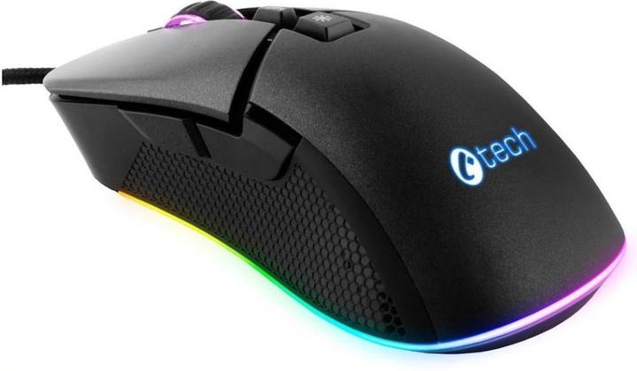 PRO Bike Gear C-tech Dawn black / Optical gaming mouse / Backlight / 6400DPI / 7 buttons / USB ...