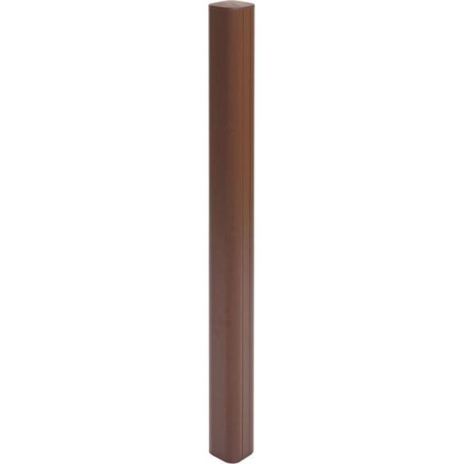 Mendler Alu-Pfosten Sarthe-WPC-Zaun, Pfeiler Pfahl, Stecksystem - 98cm ...