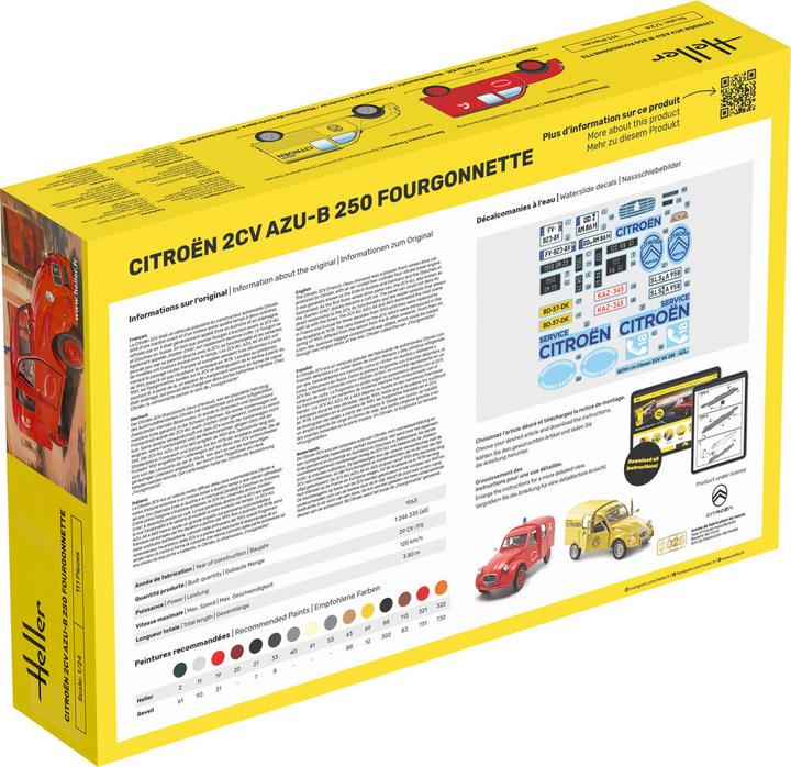 Heller Citroen 2CV Fourgonette AK 250 - kaufen bei Galaxus