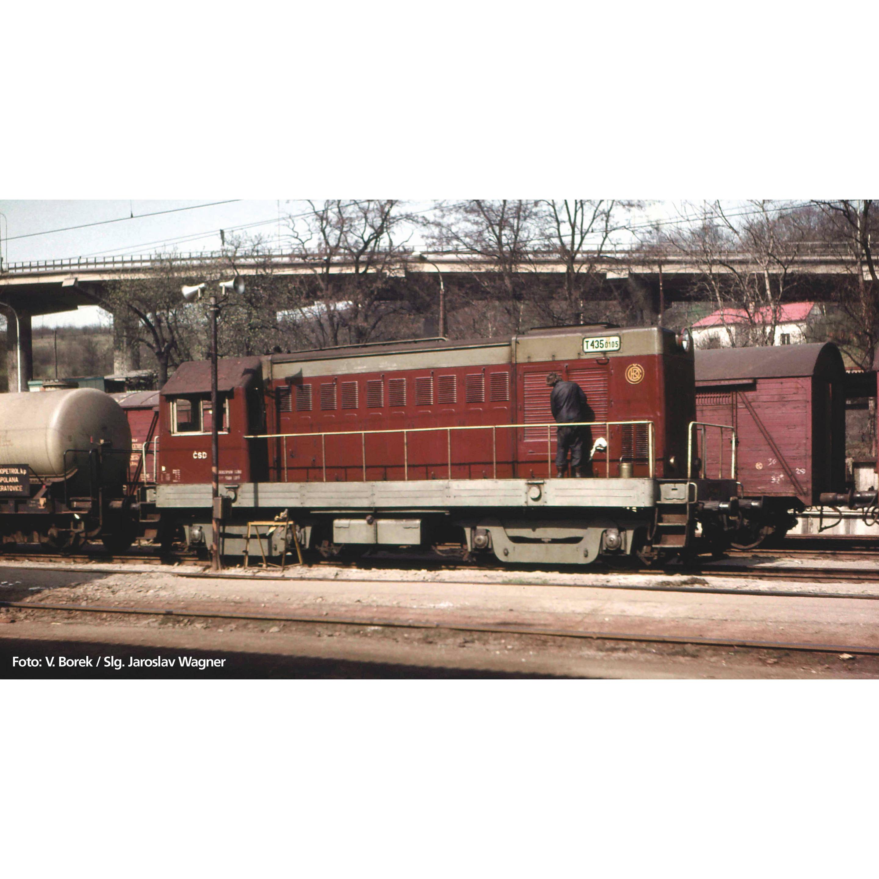 Piko Diesel locomotive T435 Red CSD III DCS - buy at Galaxus