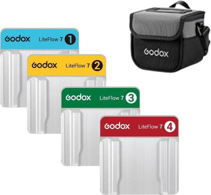 Godox LiteFlow 7 Kit KNOWLED Cine Lighting Reflektor - Galaxus