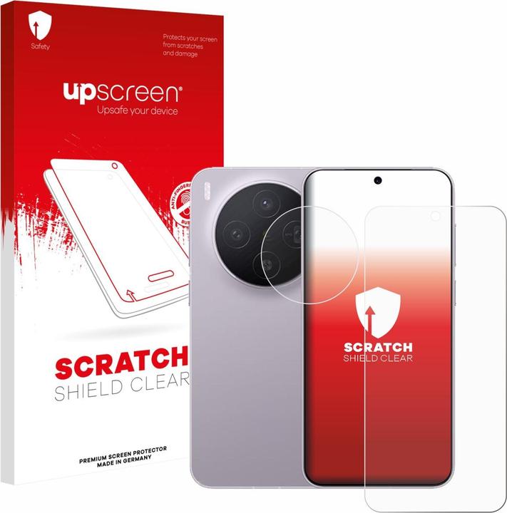 upscreen Schutzfolie für Vivo X300 Pro (Display+Kamera) Displayschutz ...