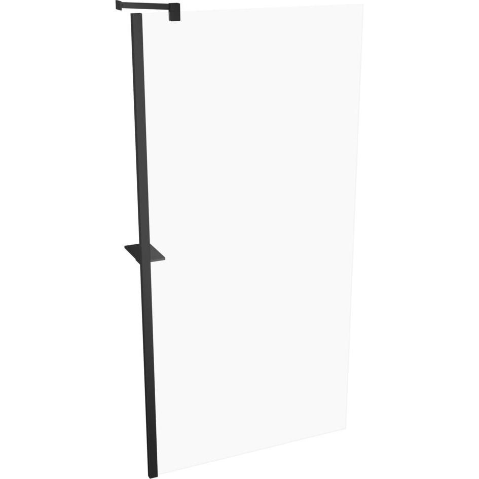 Hüppe Select+ side panel, stand-alone, stabilization bar, 8mm glass ...