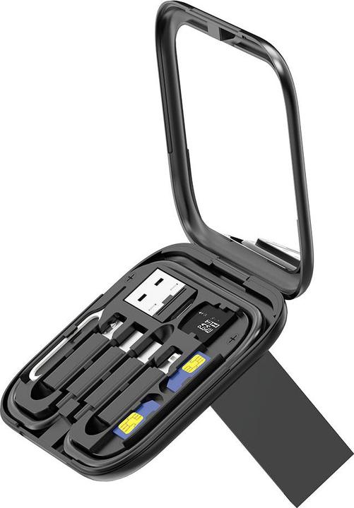 Rixus Multifunction Cable Card USB Adapter Box Kit with Mirror