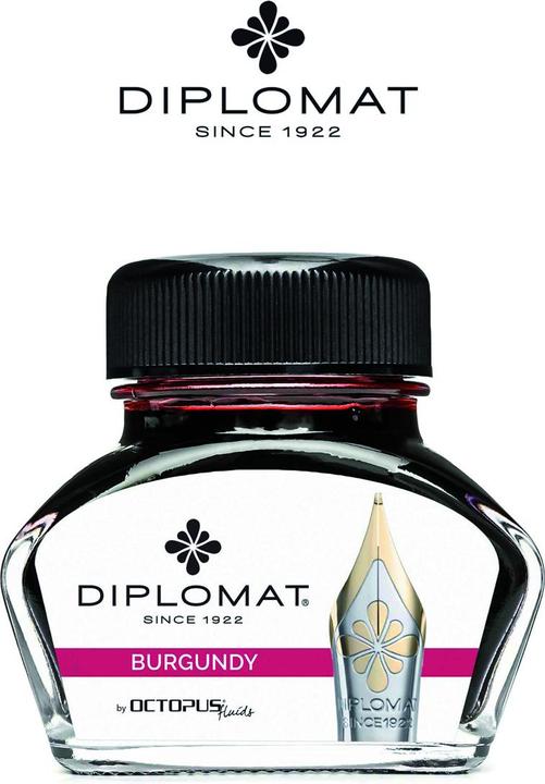 Diplomat Ink glass burgundy red 30ml - buy at Digitec - Digitec