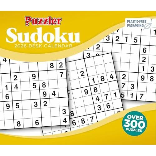 Carousel Calendars/Vista Print Sudoku Puzzler Box Calendar 2026 - Digitec