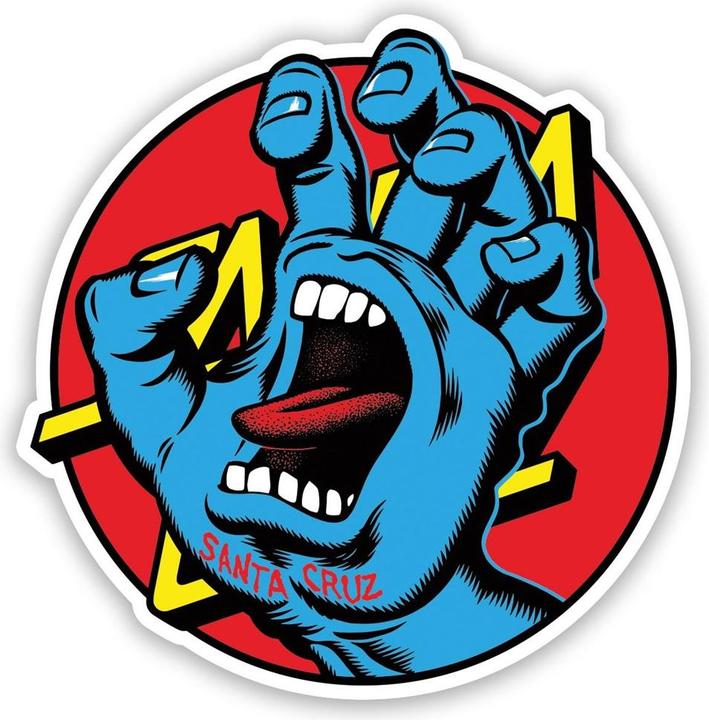 Santa Cruz Hand Dot Sticker 3.5" - kaufen bei Digitec