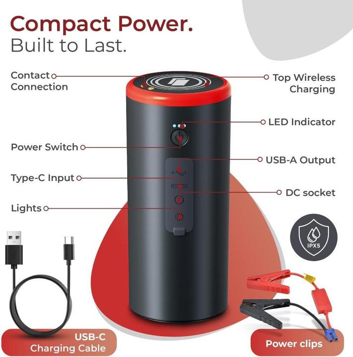 Caliber CPS-JS Jumpstarter - kaufen bei Galaxus