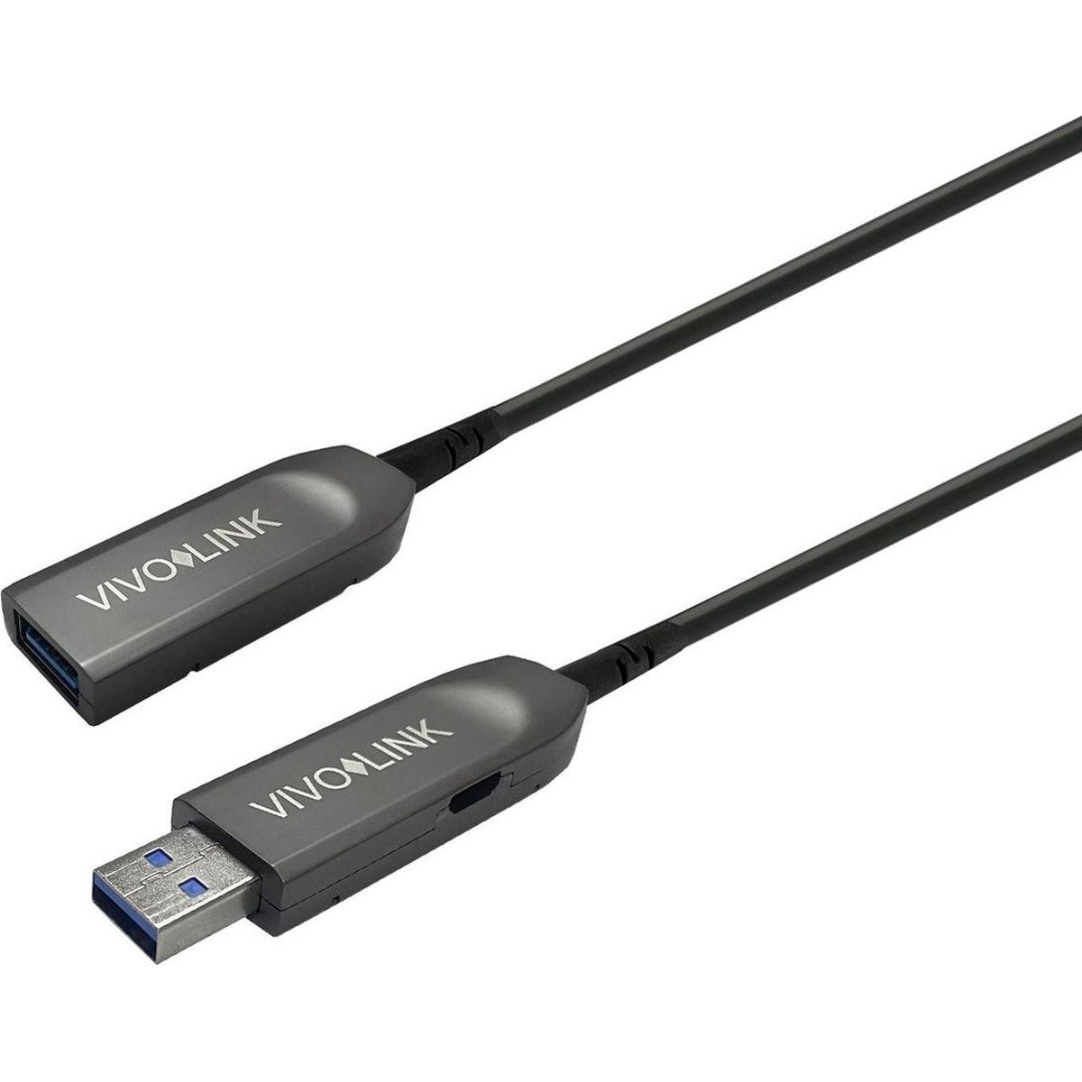 Vivolink PROUSB3AAF30 USB Kabel 30 m 3.2 Gen 1 (3.1 Gen 1) USB A Schwarz - Galaxus