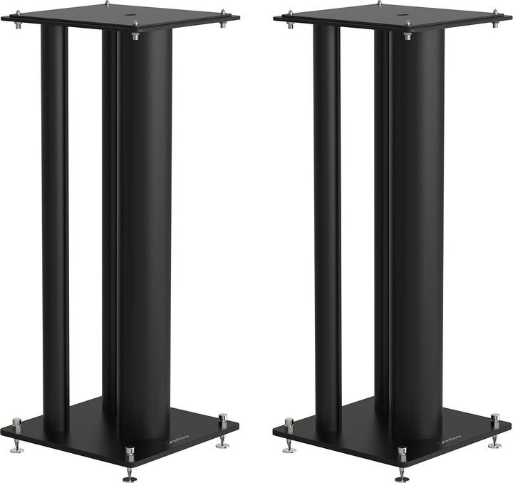 NorStone Stylum Max Speaker Stands/Pair/Silver Satin (1 Paar, Ständer ...