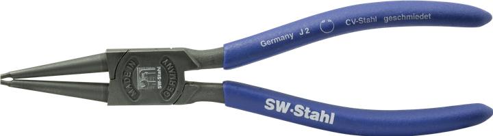 SW-Stahl 41401SB Circlip pliers 175 mm, straight, internal I Snap ring ...
